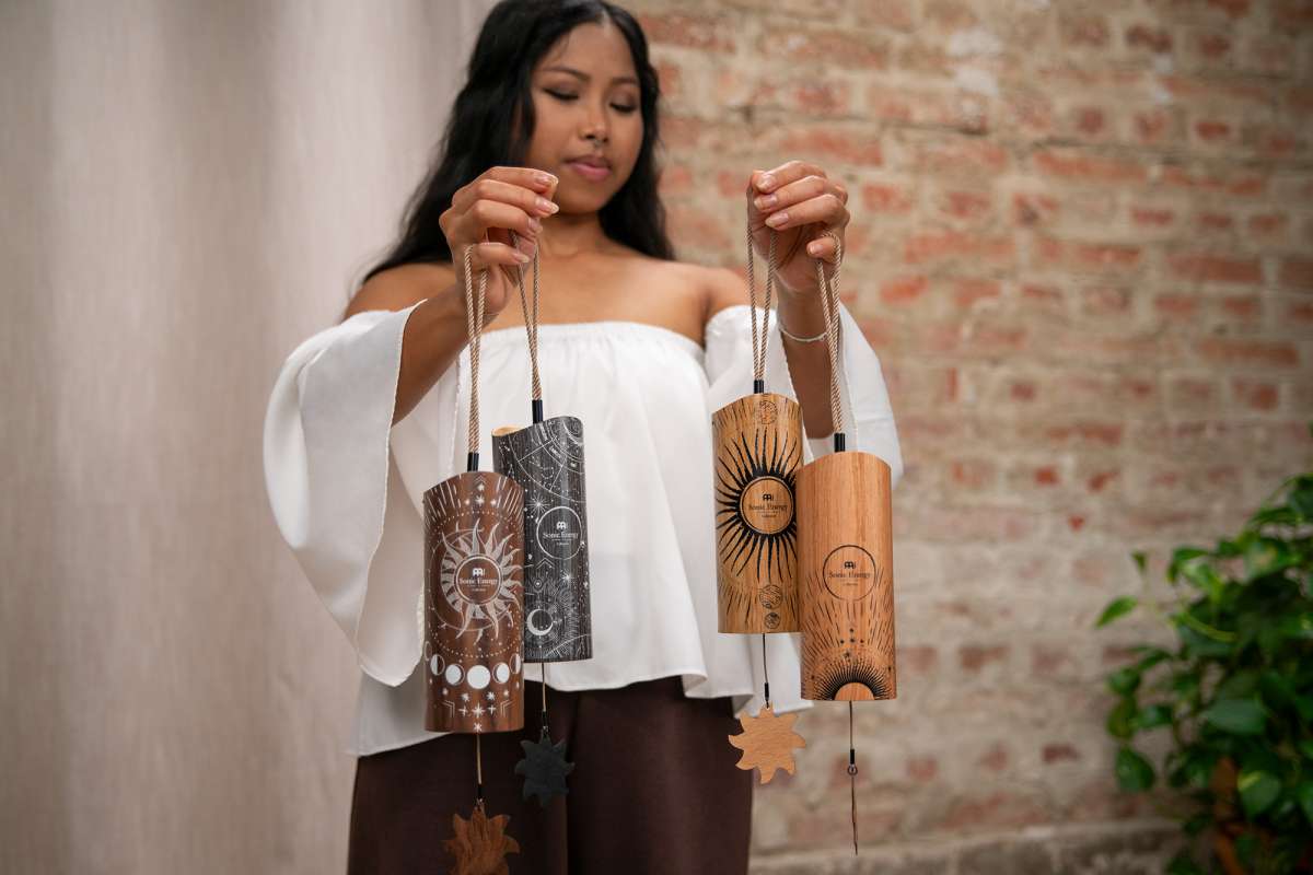 MEINL Sonic Energy Cosmic Bamboo Chime - Sol (Day) (CBCSOL) | Chimes ...