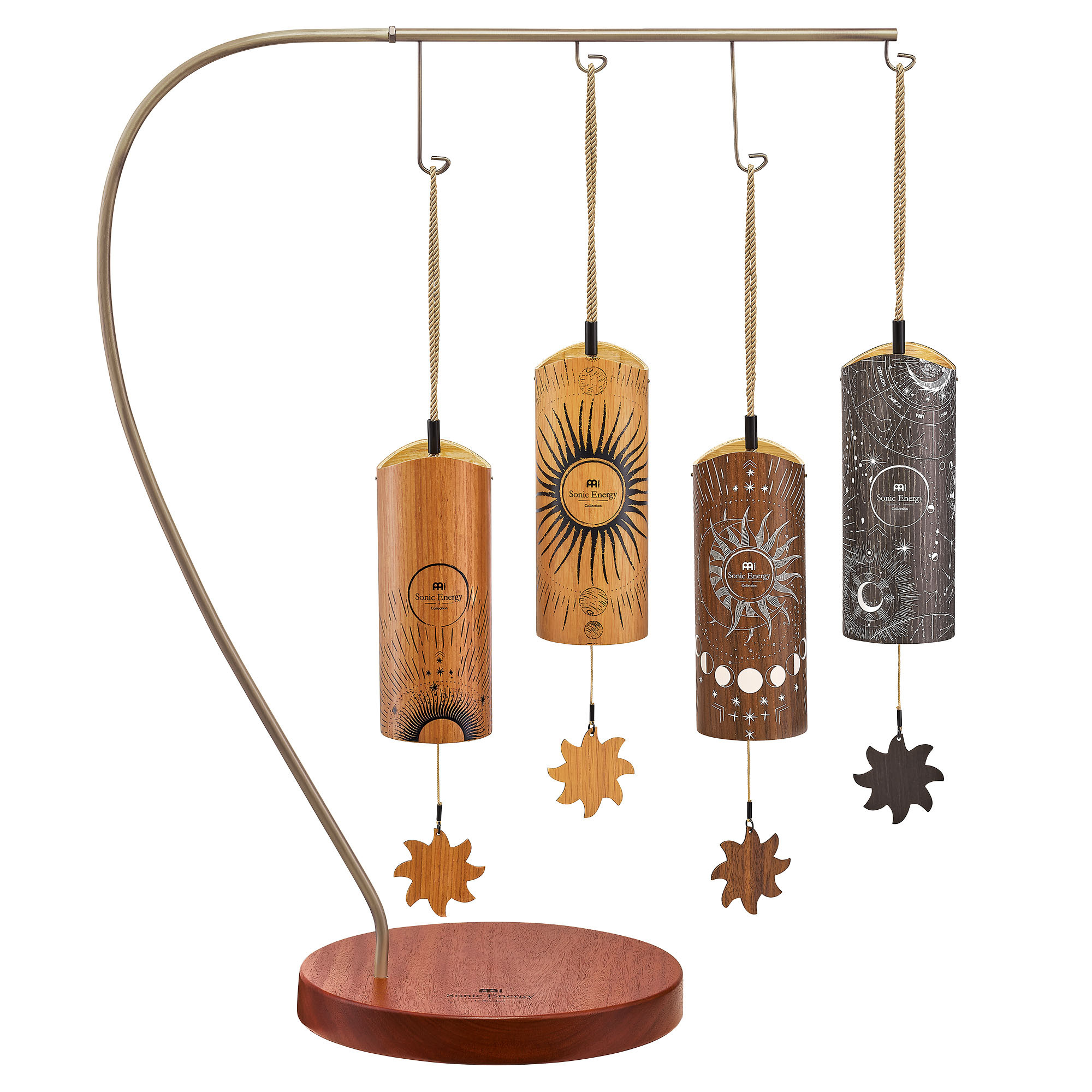Meinl Sonic Energy Cosmic Bamboo Chime Set - 4 pcs, incl. Stand ...