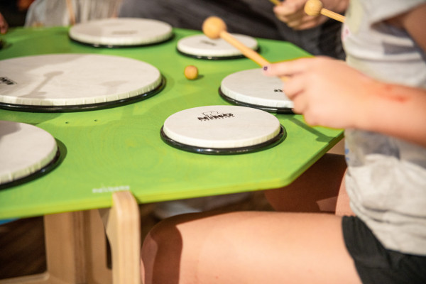 NINO Percussion Classroom Hand Drum Group Rhythm Set (NINOSET966 ...