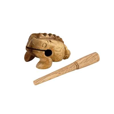 NINO Percussion Wood Frog Güiro - Small (NINO513NT) | Güiros | Hand ...