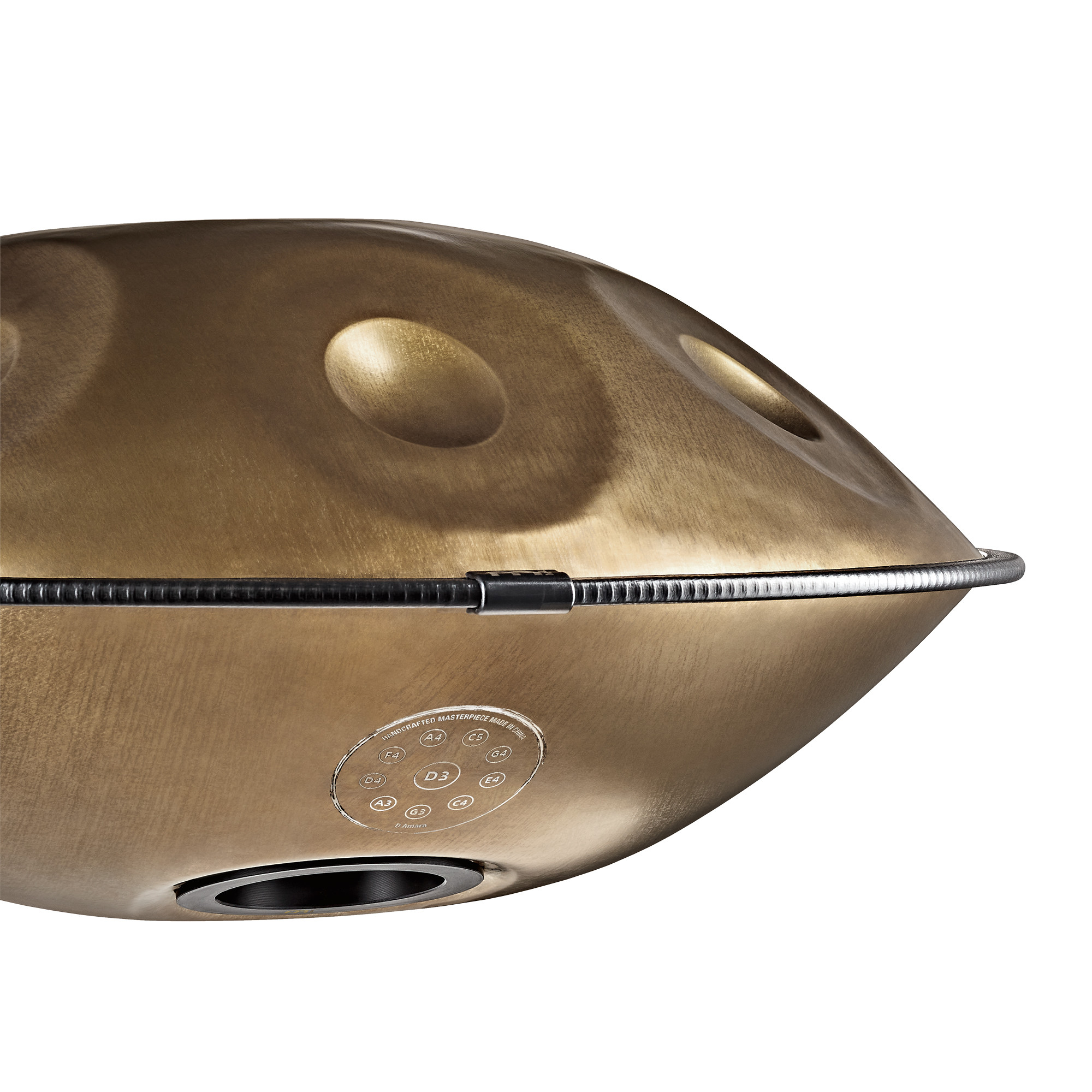 MEINL Sonic Energy Sensory Handpan Stainless Steel D Amara 10 Notes 440 ...